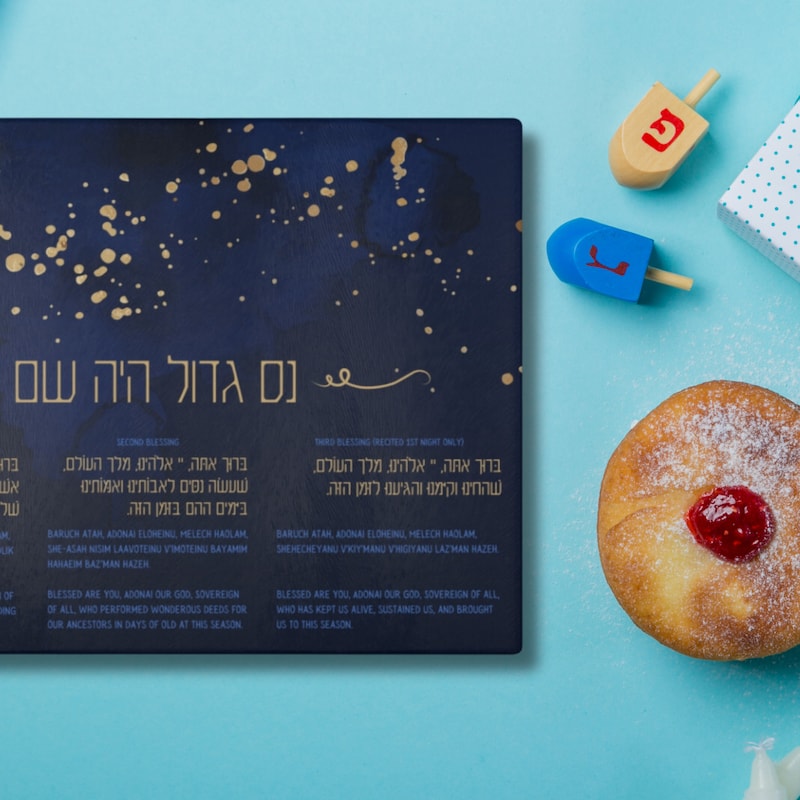 Hanukah Candle Drip Tray - Etsy