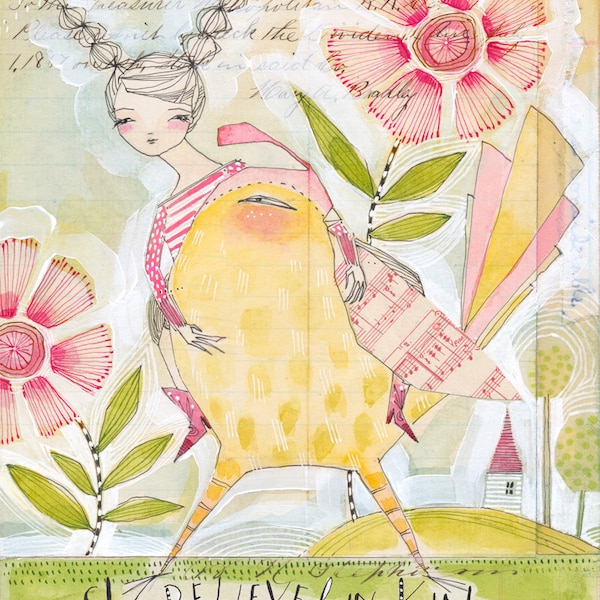 Whimsical Folk Art - Etsy