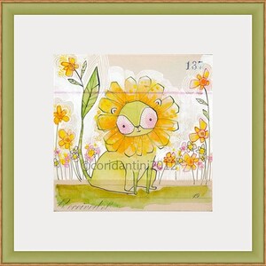 Nursery Art, Animal Friends, Archival Print 8 X 10 Animal Themed ...