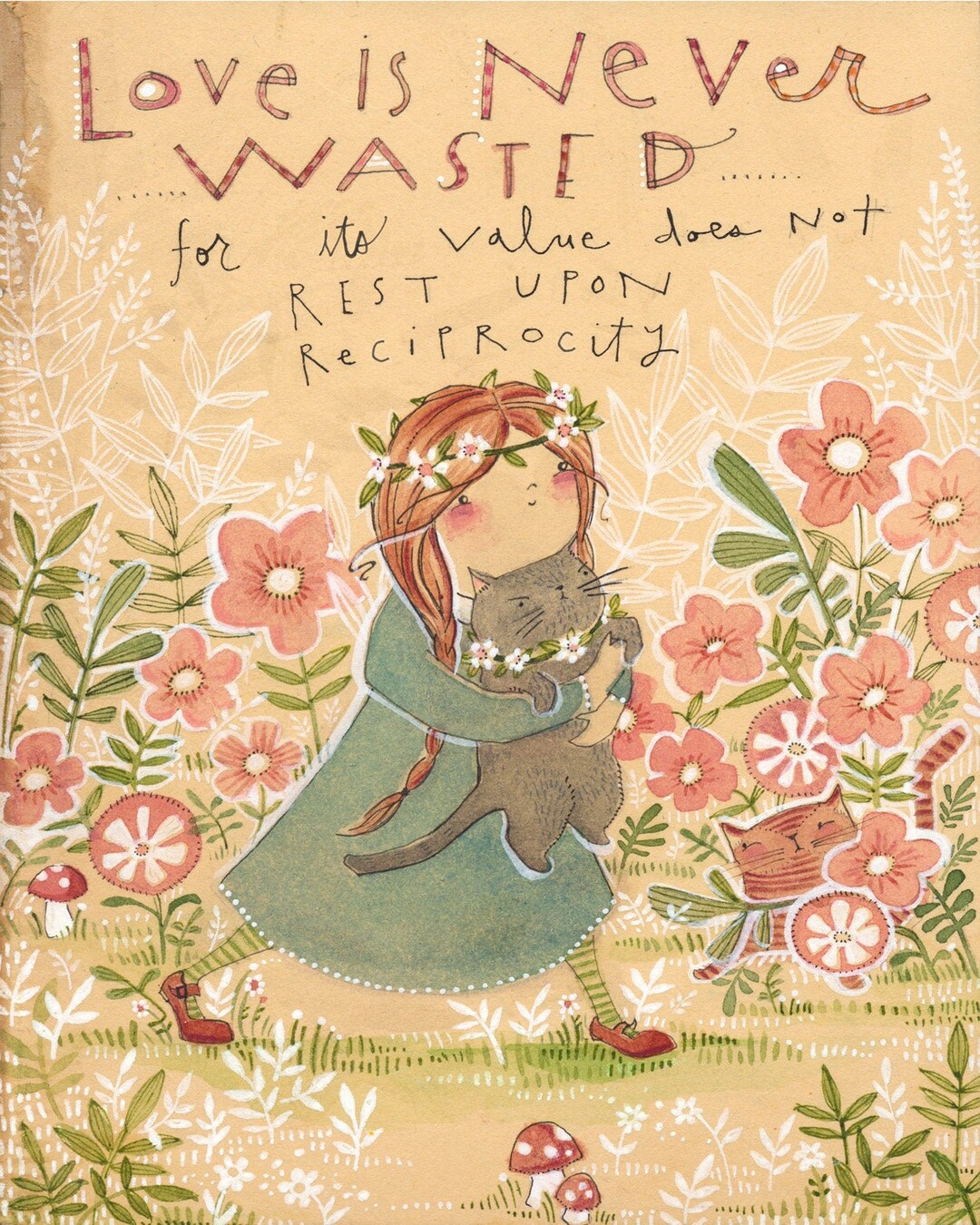 Children Room Decor Little Kids Wall Art Good Friends by Cori Dantini ...