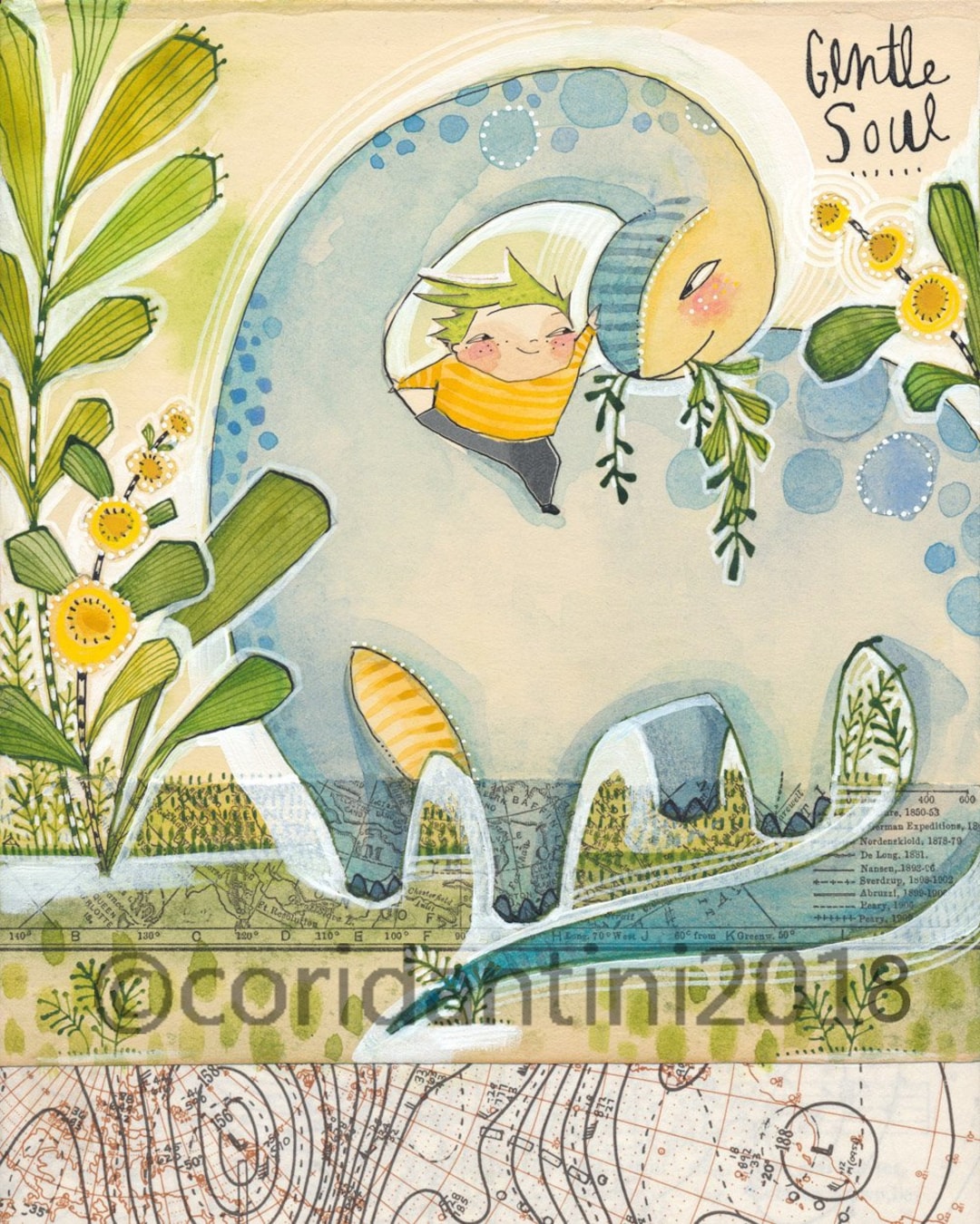 Nursery Art Print Little Kid Room Decor Art Print of a - Etsy