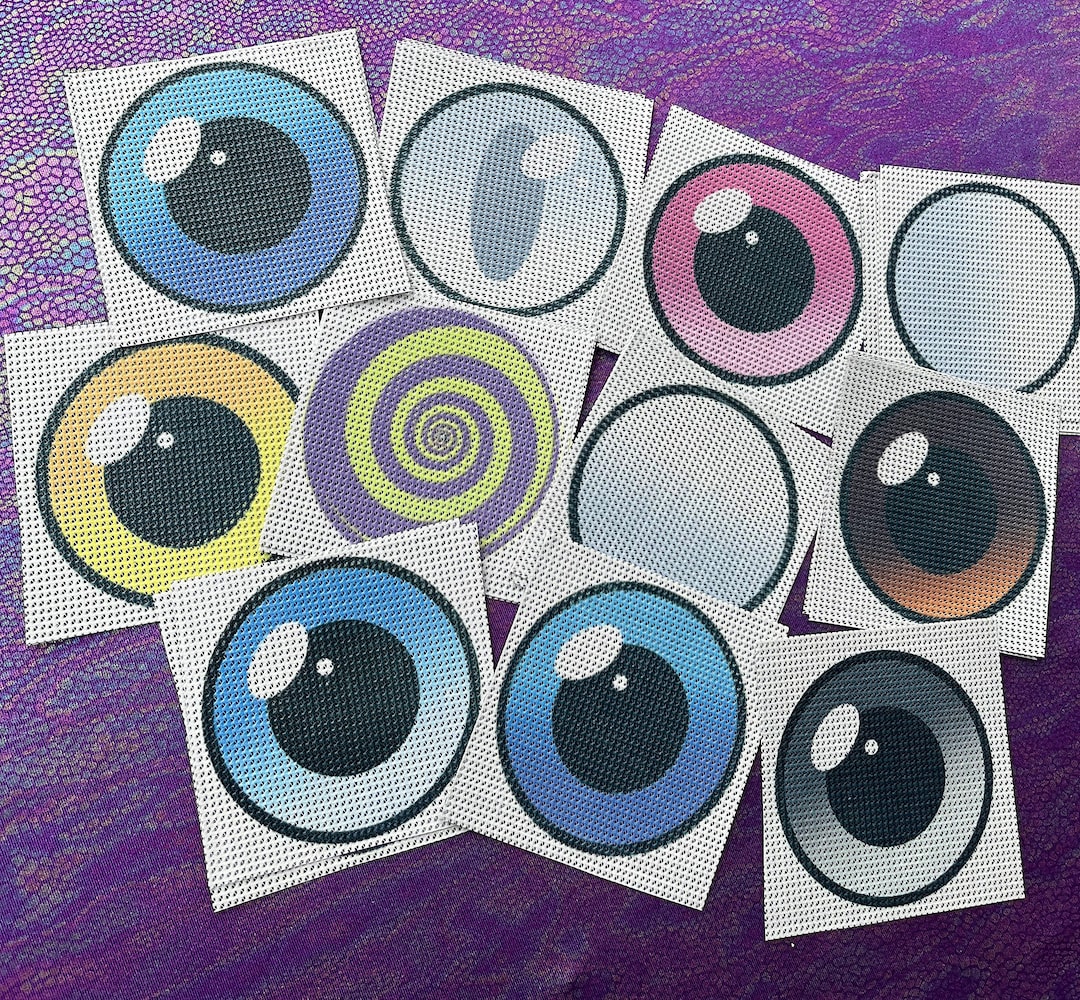 SALE Fursuit Eye Mesh 3 Overstock Round Pupil - Etsy