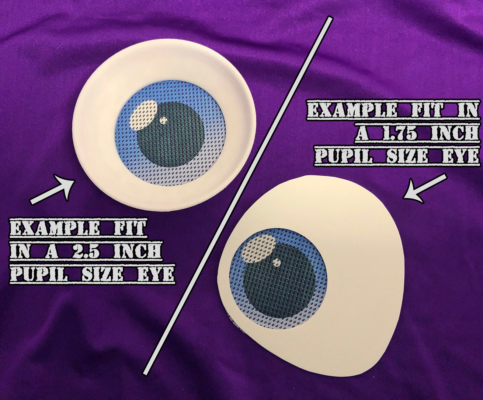 Fursuit Eye Mesh Hypno Swirl Mascot Costume Eyes - Etsy