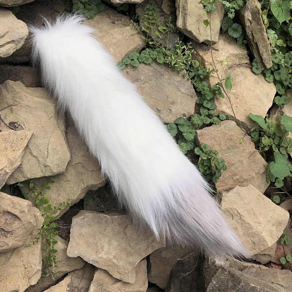 Arctic Fox Tail - Etsy
