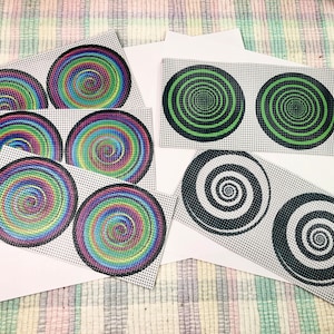 Fursuit Eye Mesh - Hypno Swirl Mascot Costume Eyes - Etsy