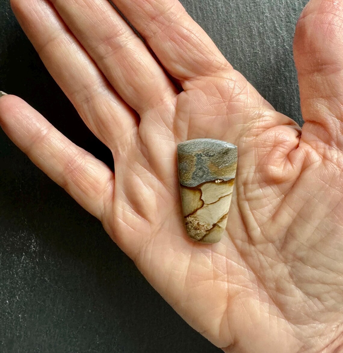 Designer Freeform Disaster Peak Picture Jasper Cabochon - Etsy
