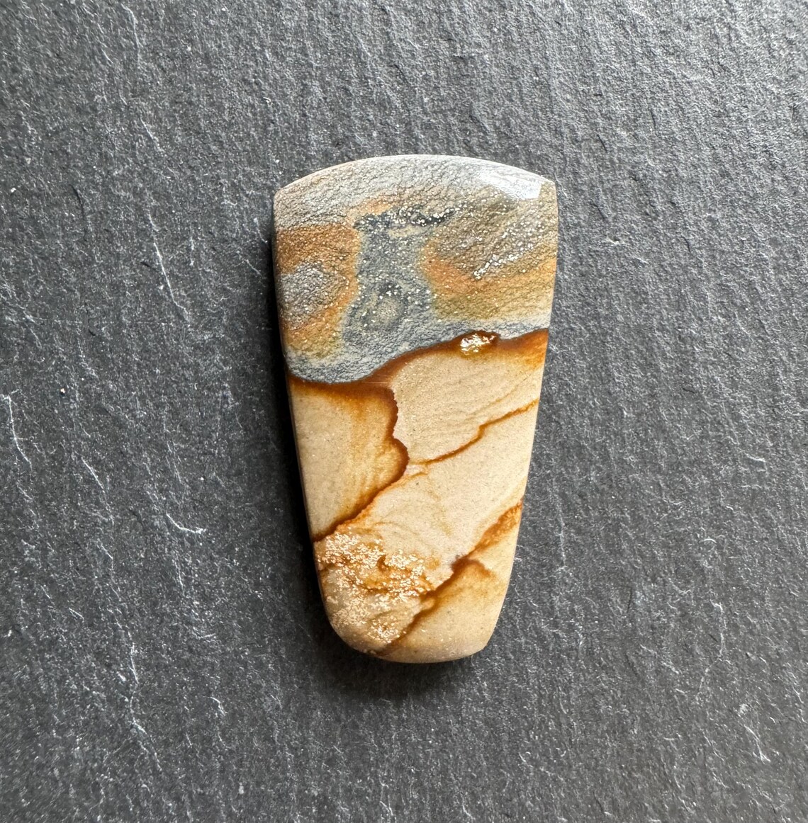 Designer Freeform Disaster Peak Picture Jasper Cabochon - Etsy