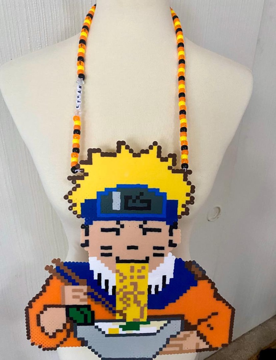 Naruto Perler W Necklace - Etsy