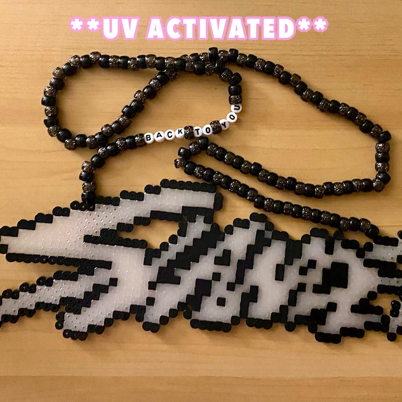 Perler Bead Necklace - Etsy