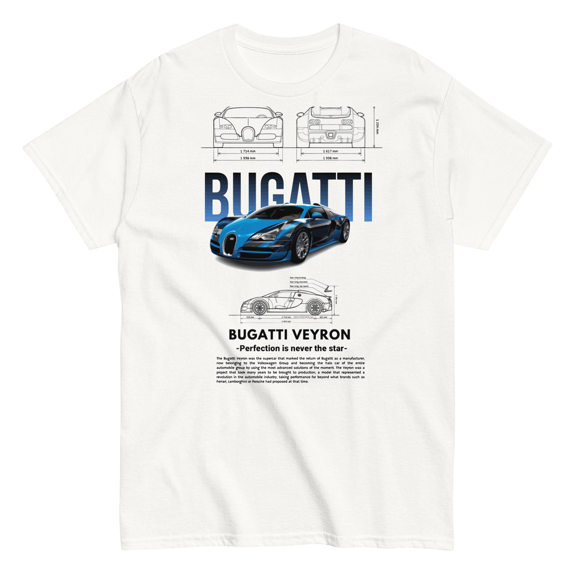 Bugatti Super Car Racing Tee Graphic Sports Car Shirt - Etsy
