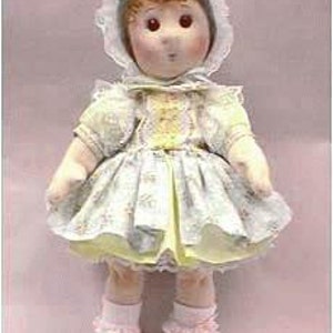 Rag Doll Sewing - Handmade Doll Pattern - 18 Inch Cloth Rag Doll Sewing ...