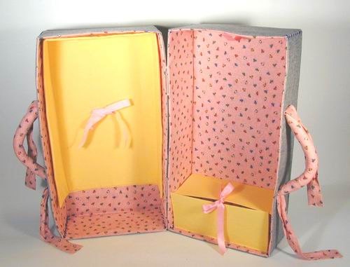 Wardrobe Trunk Pattern Cloth Travel Case for 13 15 | Etsy