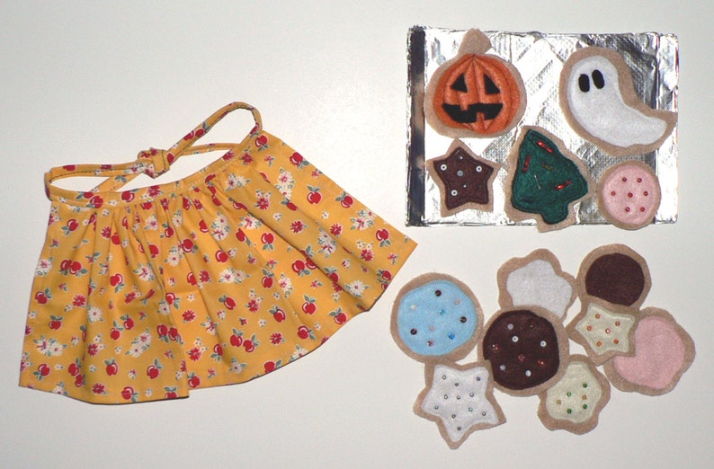 Magic Attic - Felt Shoes Sewing Pattern PDF Sized for Vinyl Body 18 ...