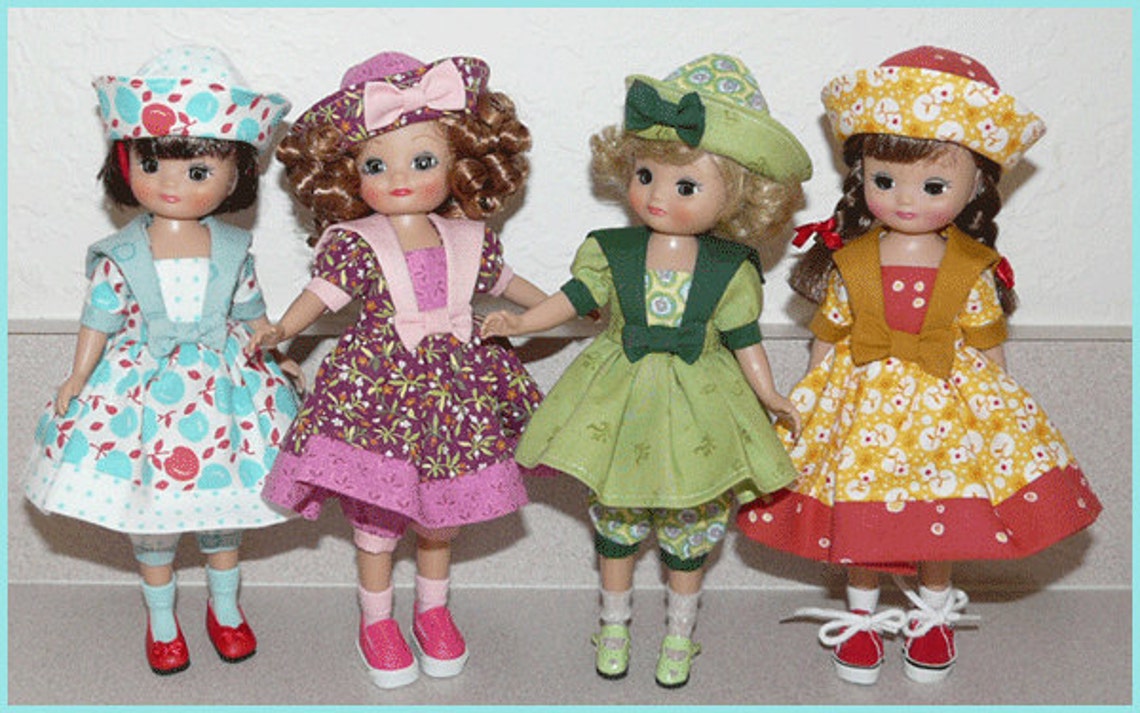 8 Tiny Betsy Mccall Doll Clothes Sewing Pattern for - Etsy