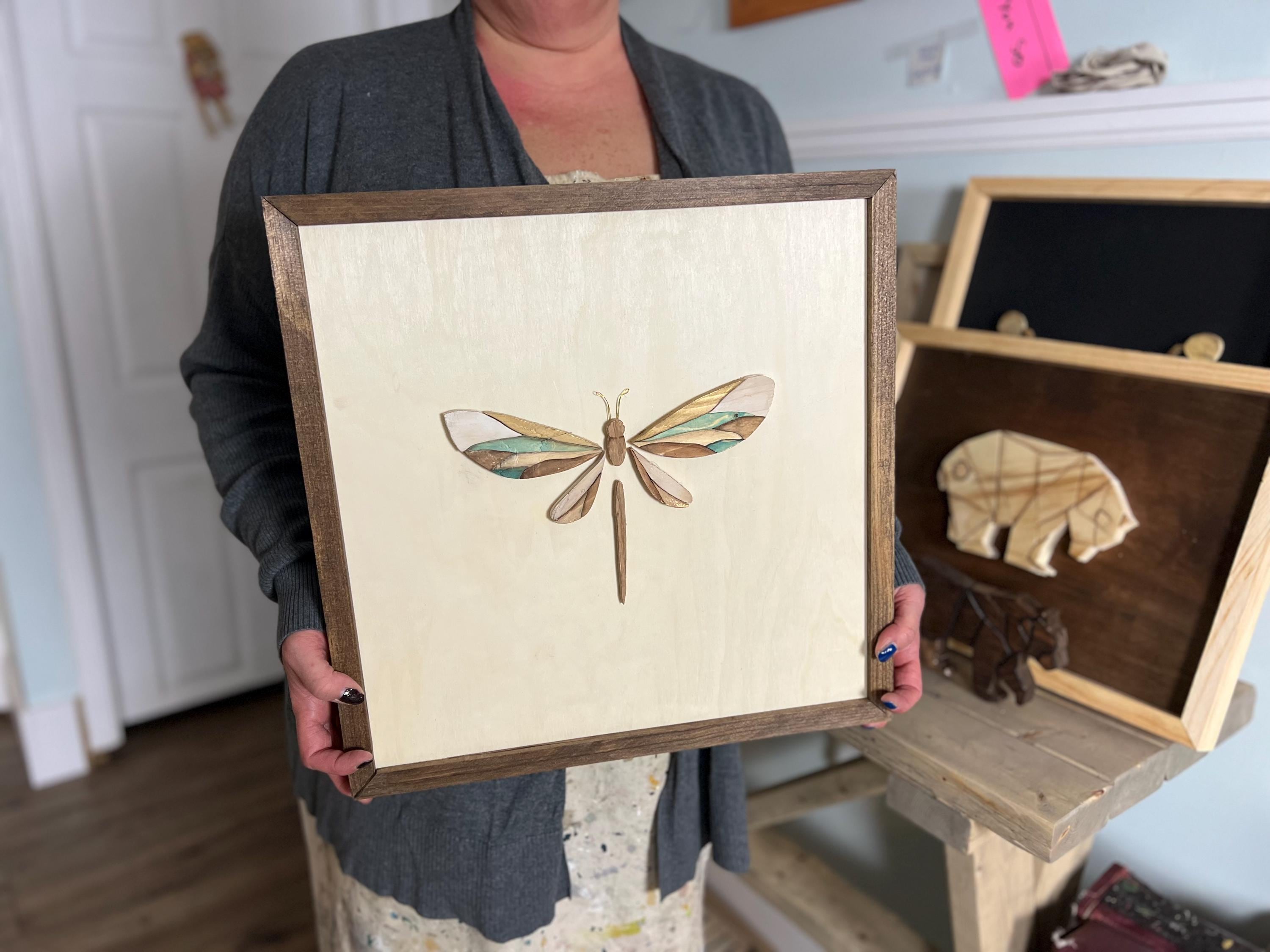 Template for Wood Art Dragonfly Wood Art Plans, Wood Wall Art Plans ...