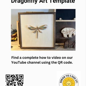 Template for Wood Art Dragonfly Wood Art Plans, Wood Wall Art Plans ...