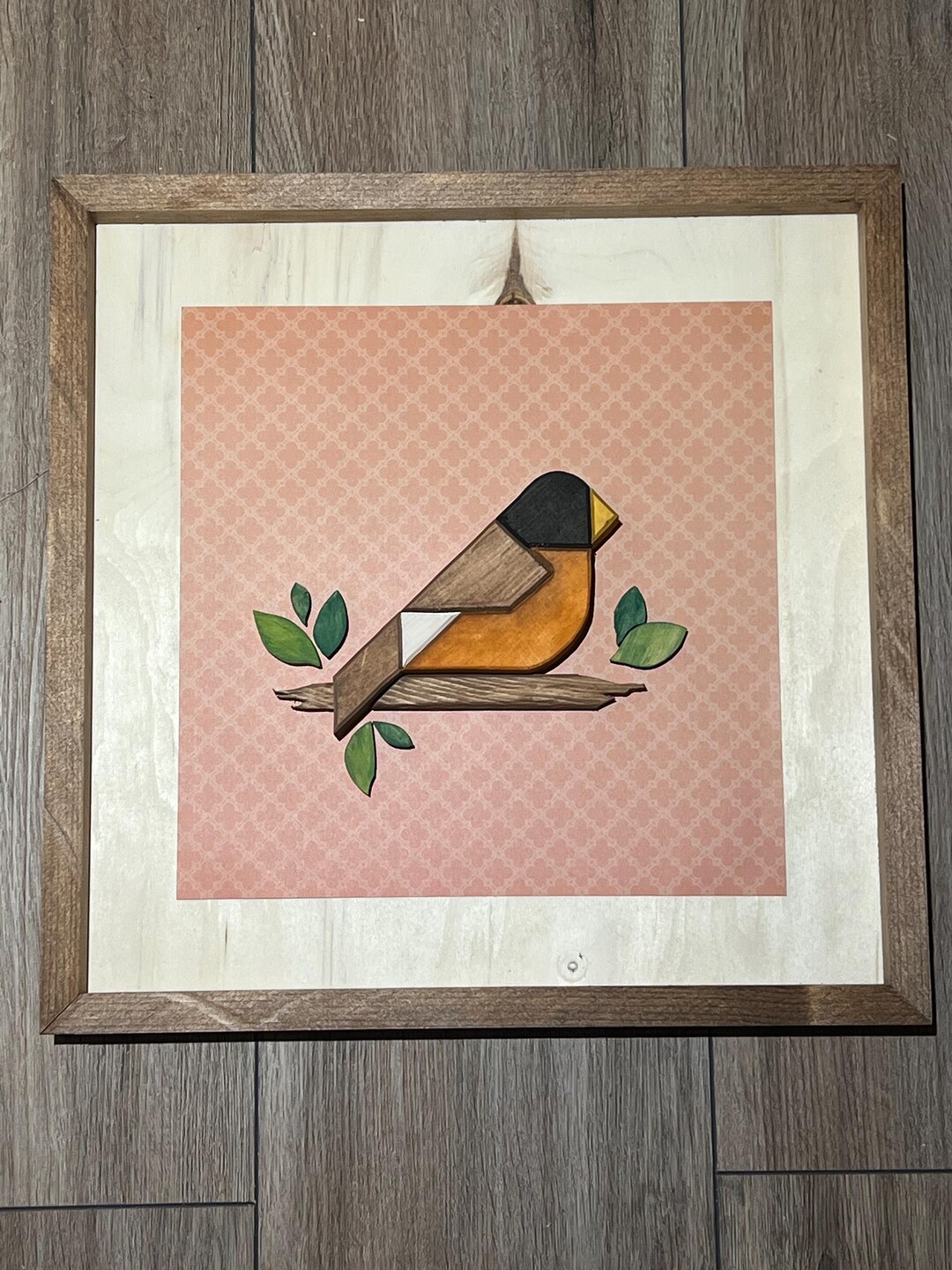 Template for Wood Art Robin Wood Art Plans, Wood Wall Art Plans, DIY ...