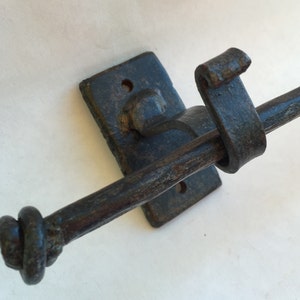 Curtain Rod Drapery Hardware - Rustic Forged Solid Artisan Steel ...