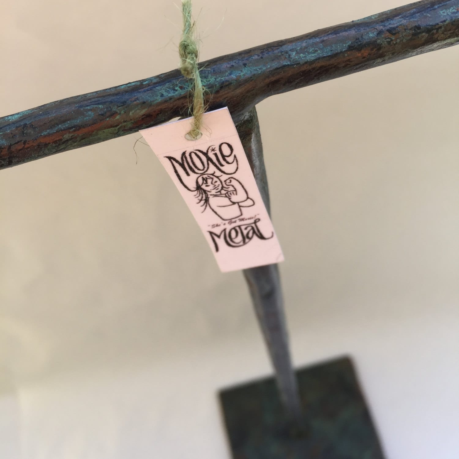 Necklace Holder Jewelry Accessory Stand - 14x23 In. - Steel T Stand ...