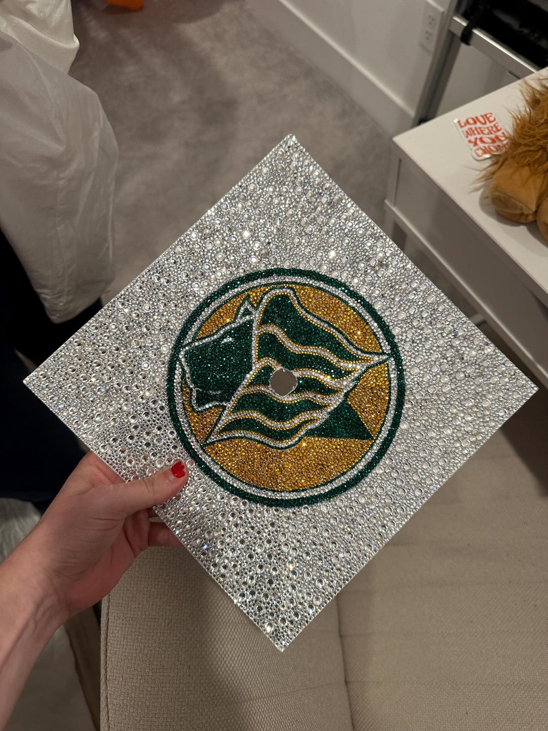 Custom Bedazzled Graduation Cap Topper - Etsy