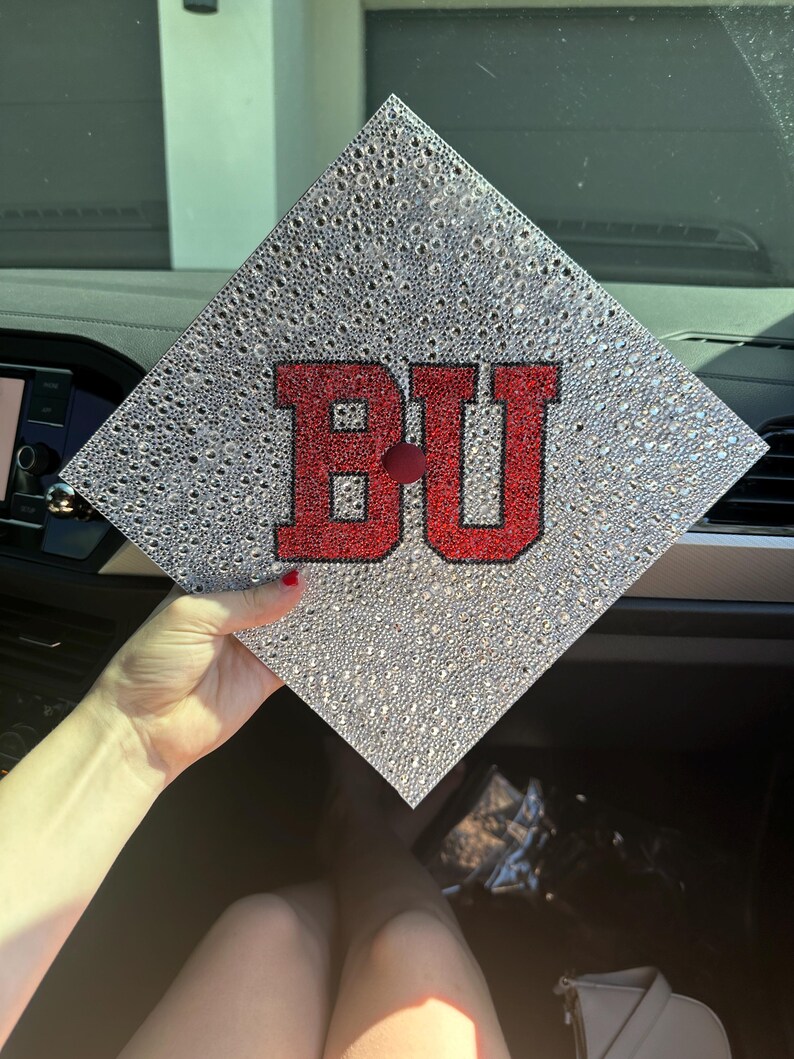 Custom Bedazzled Graduation Cap Topper - Etsy