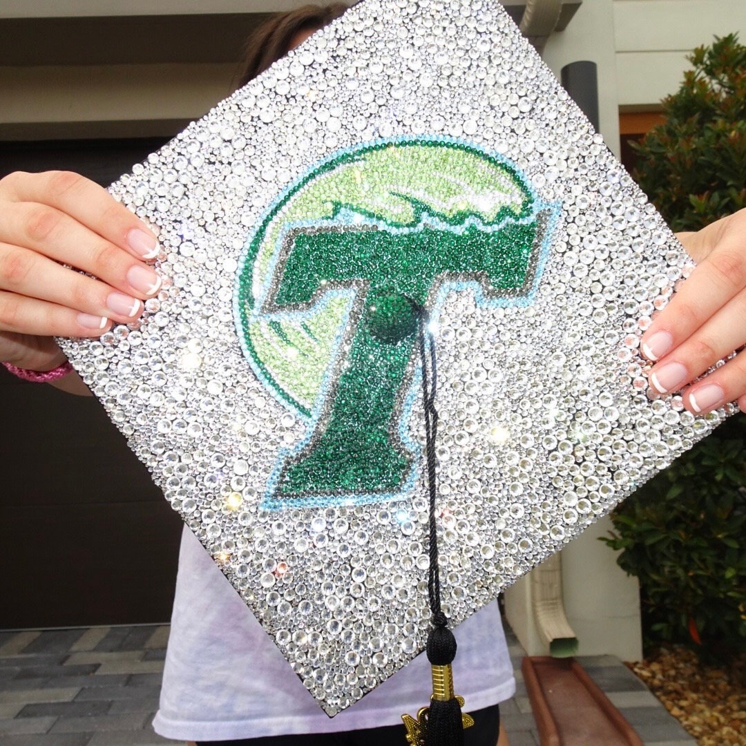 Custom Bedazzled Graduation Cap Topper - Etsy