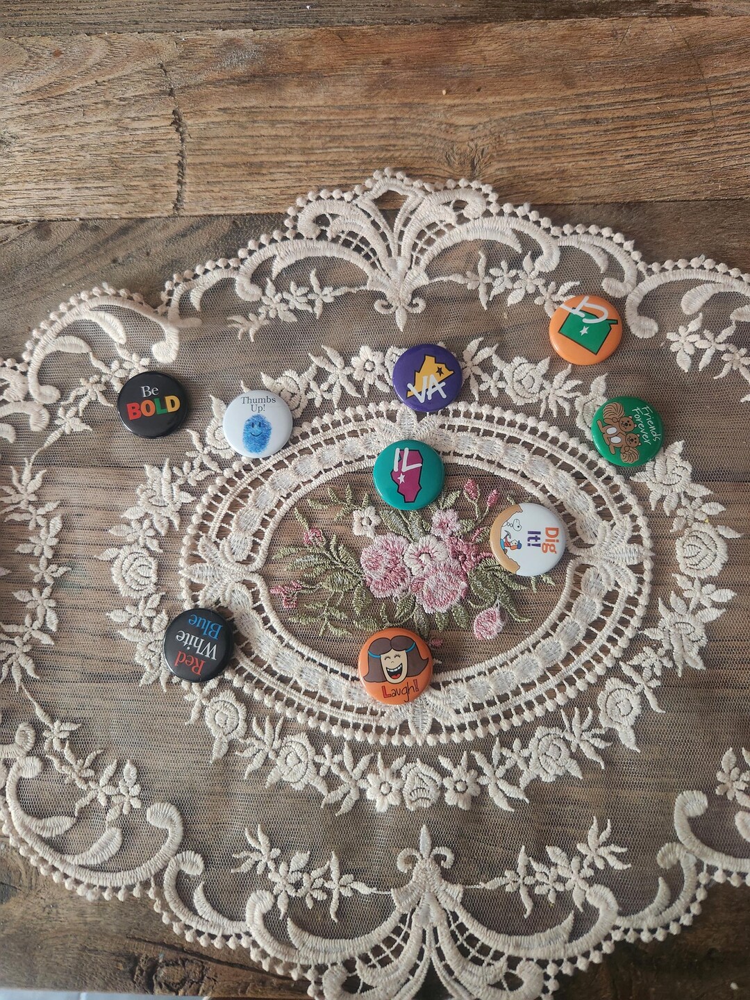 90s American Girl Grin Pins - Etsy