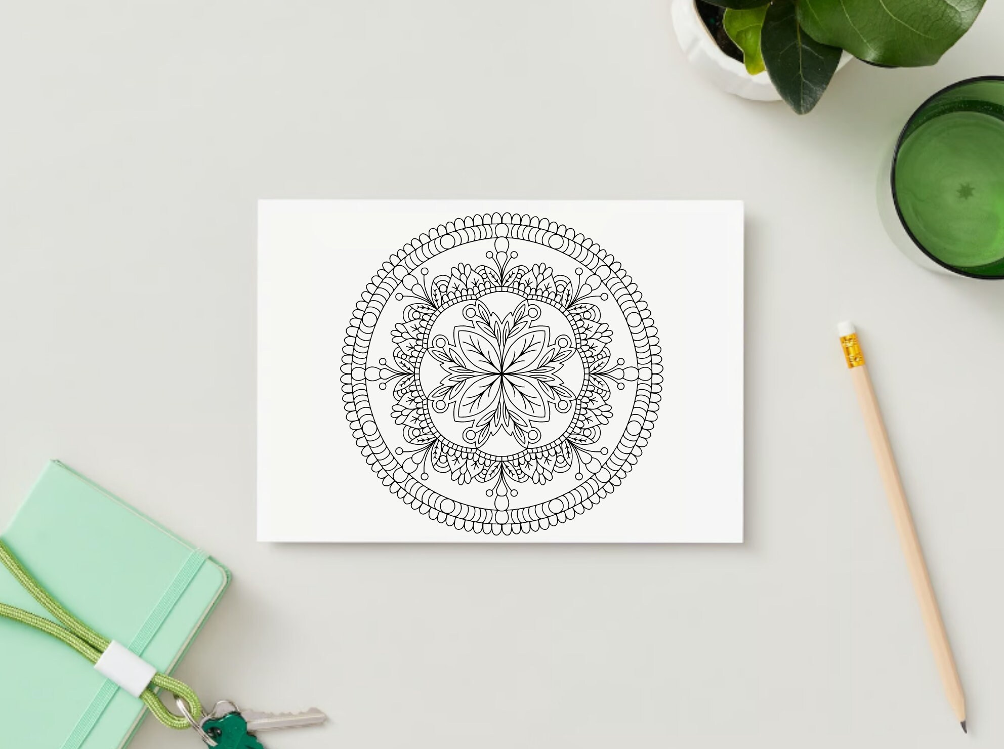 50 Mandalas to Color, PDF, Printable Mandalas, Art Therapy, Coloring ...