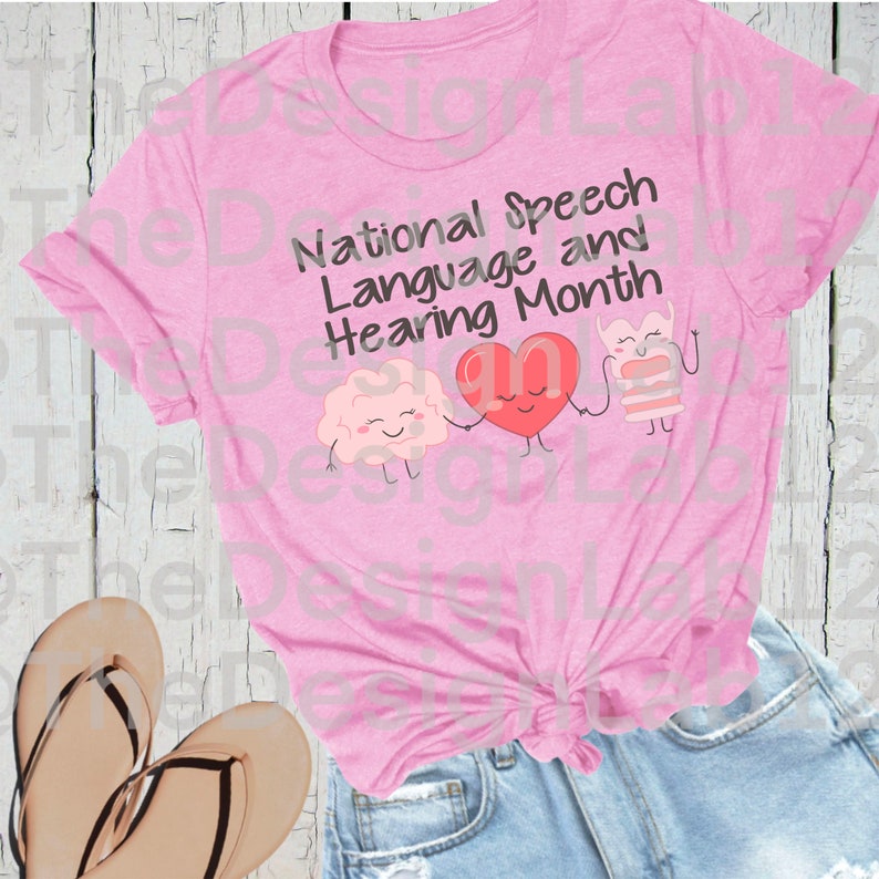 Speech Therapy Month PNG 300 DPI - Etsy