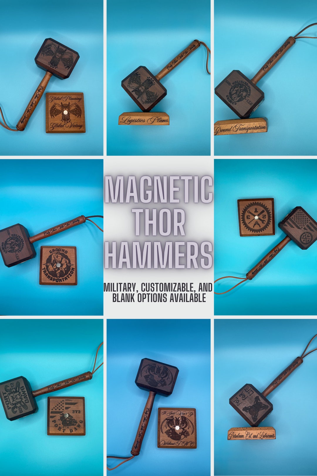 Customizable Thor Hammer (mjölnir) Bottle Opener - Ground ...