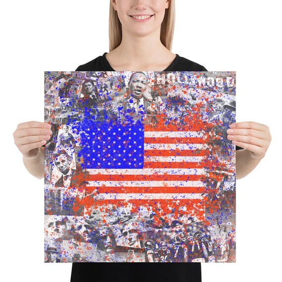 Modern American History Collage