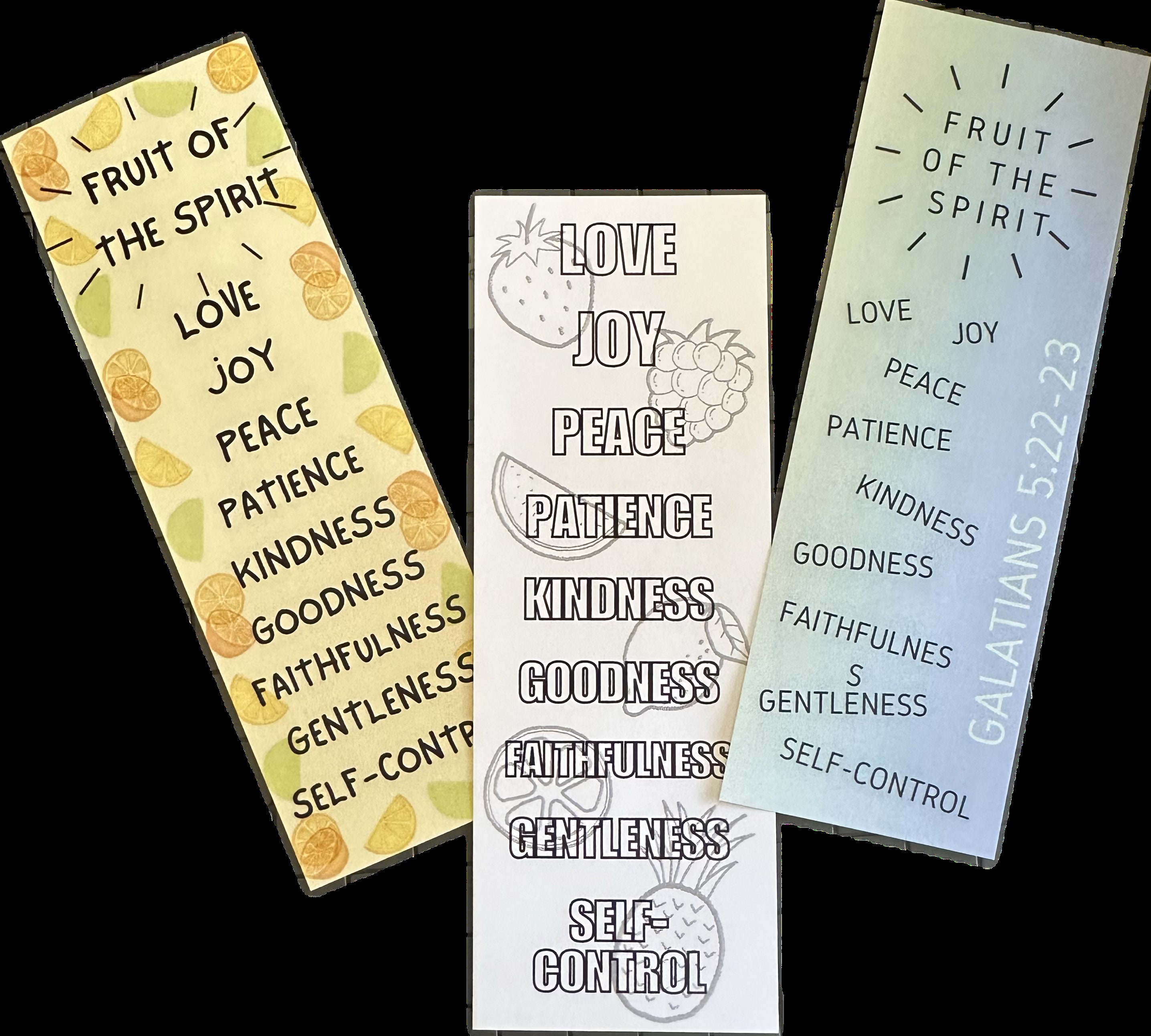 Fruit of the Spirit Bundle, Learning, School, Educational, Lessons ...