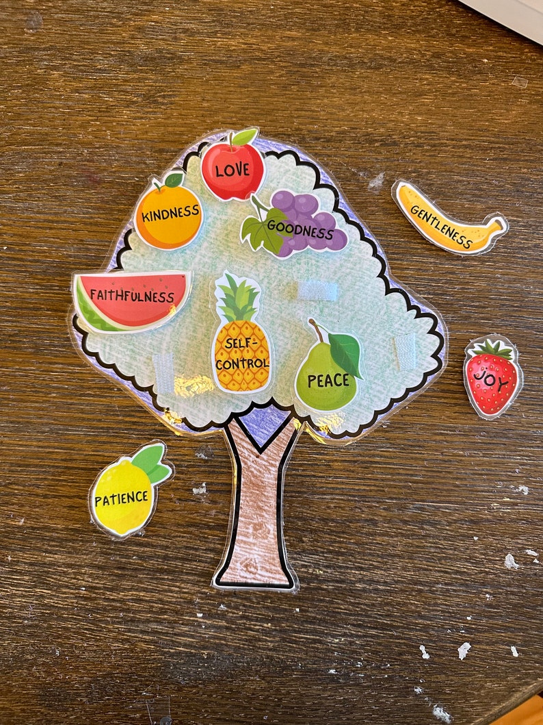 Fruit of the Spirit Bundle, Learning, School, Educational, Lessons ...