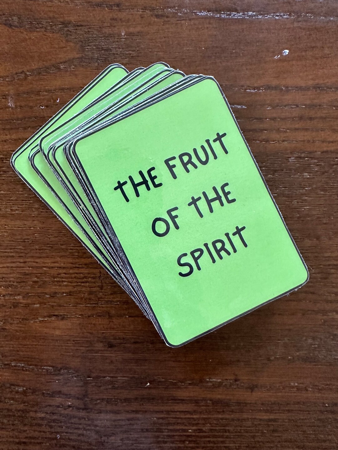 Fruit of the Spirit Match Card Game, Bible Activity, (printable) - Etsy