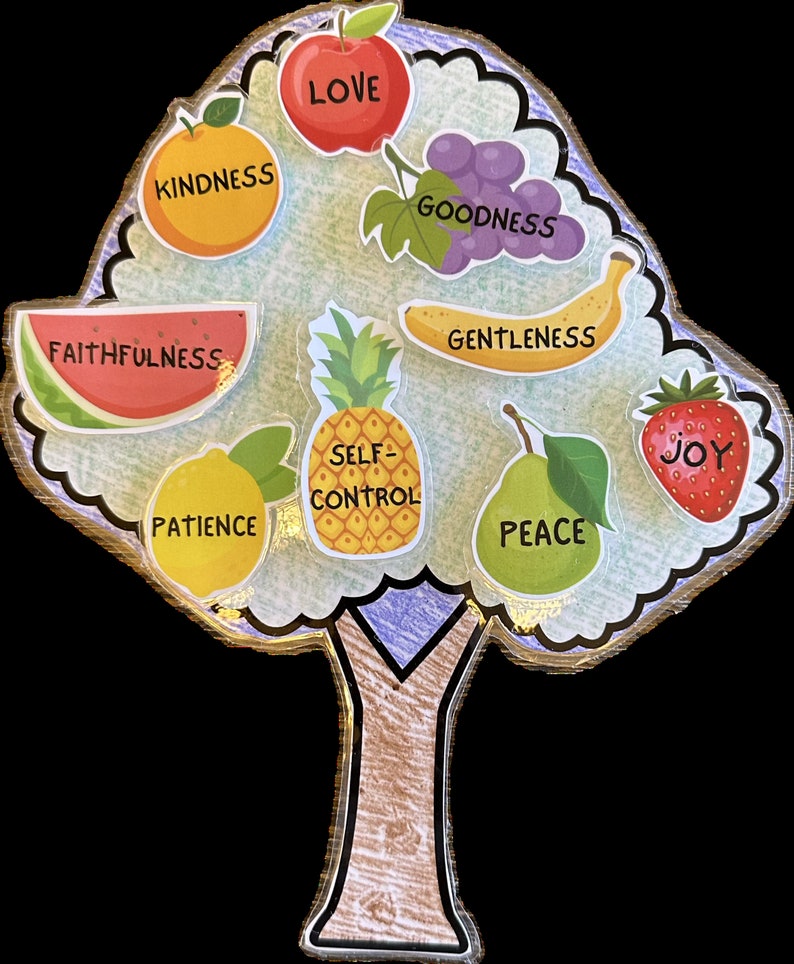 Fruit of the Spirit Game, Worksheets, Learning, School, Bible ...