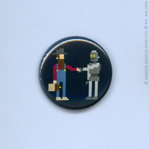Hillbilly-robot Alliance 1" Pin-back Button - Etsy