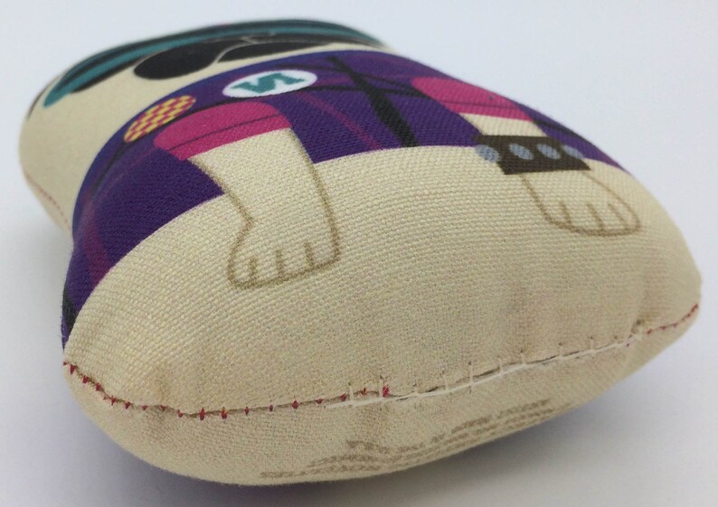 New Wave Punk Small Pug Plush - Etsy