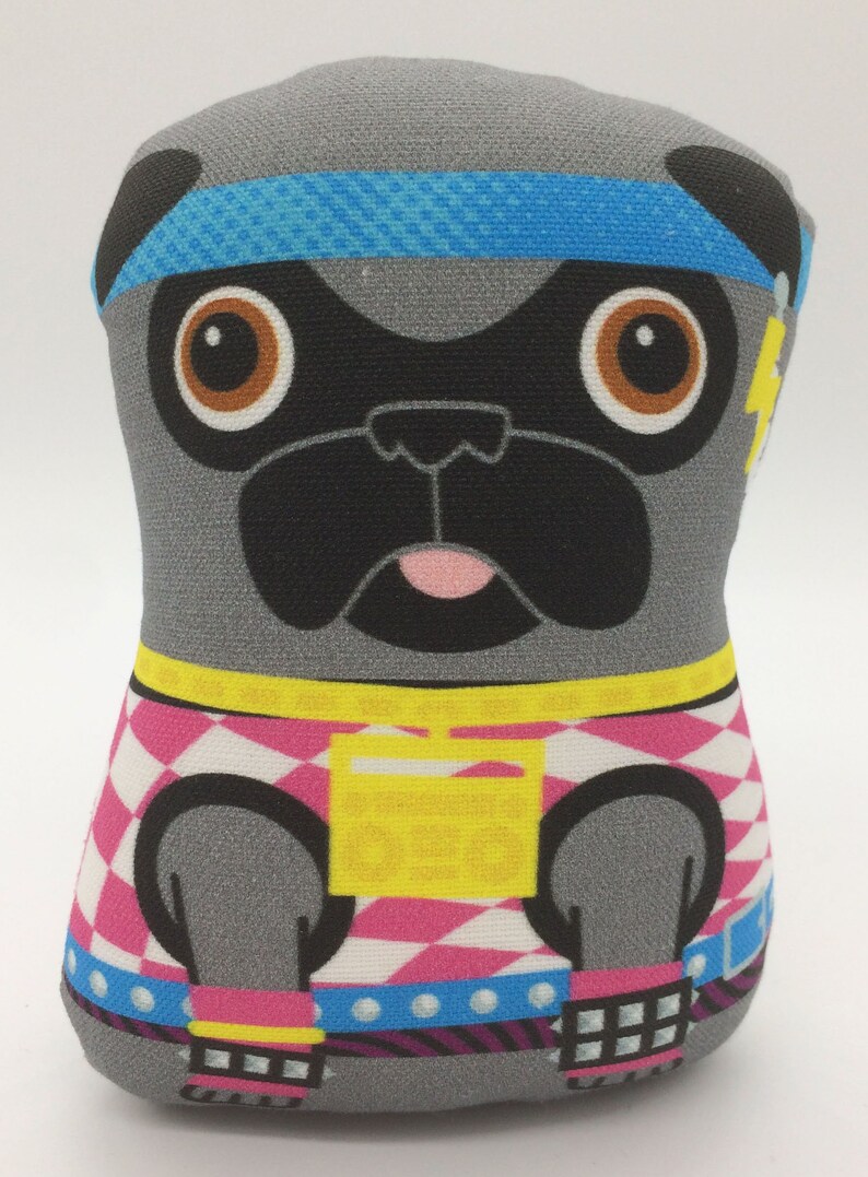 Break Dancer – Small Pug Plush - Etsy