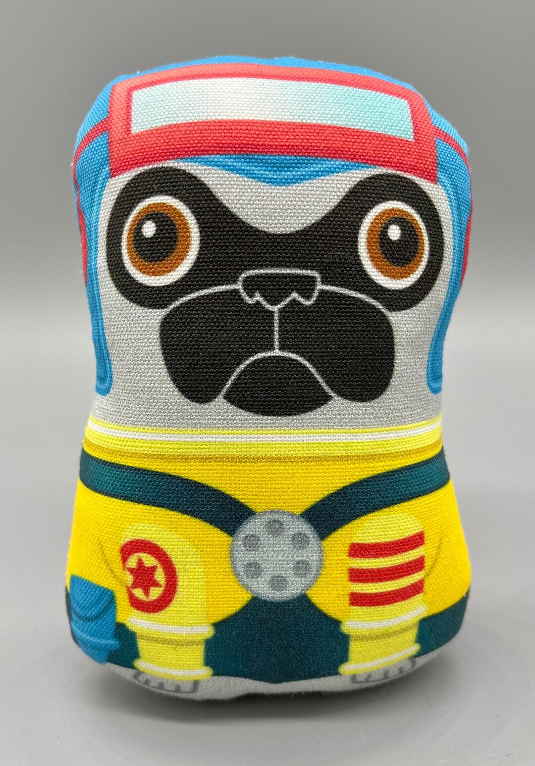 Pug Rogers in the 25th Century – Small Pug Plush “ - Etsy