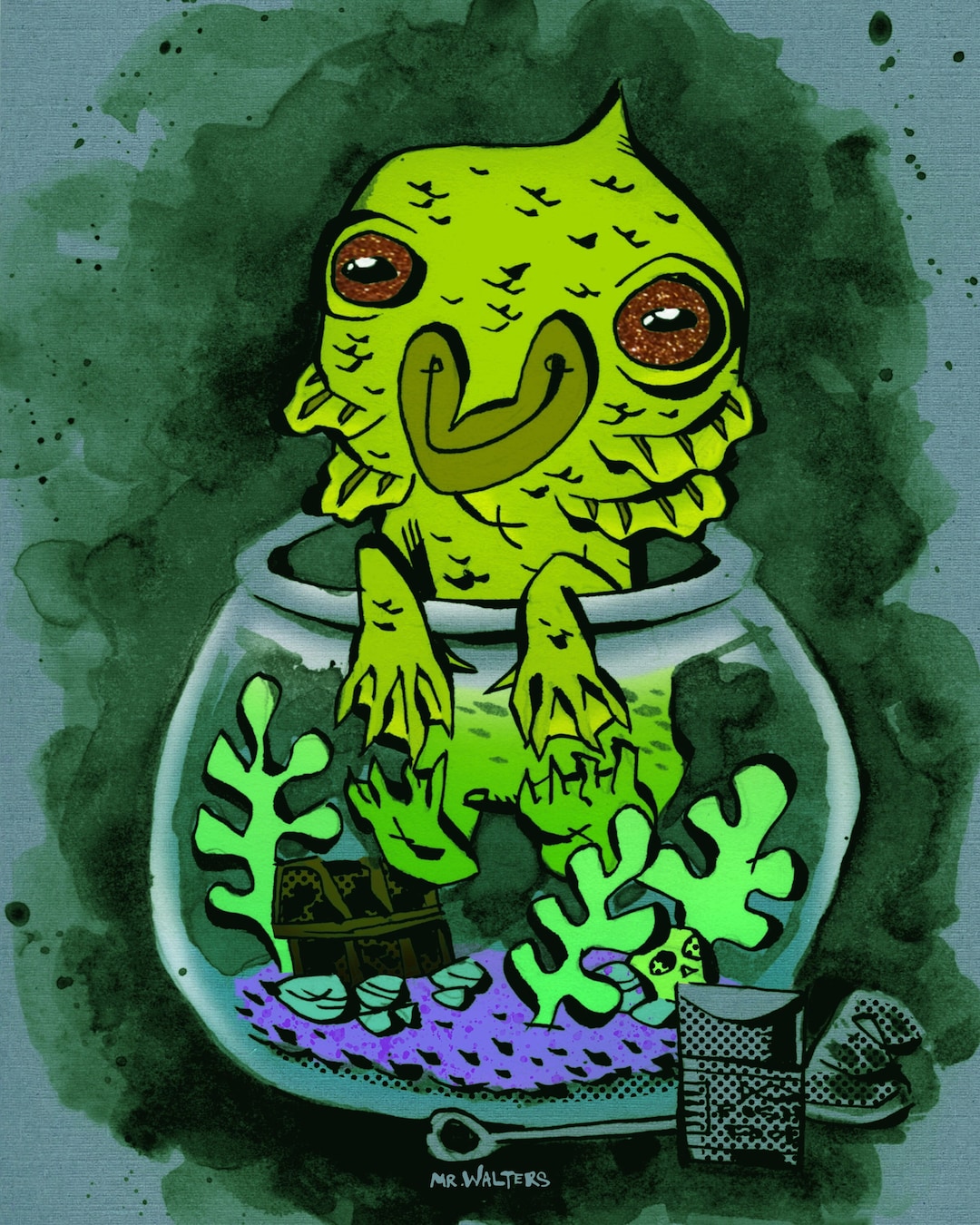 Little Gilly – Art Print - Etsy