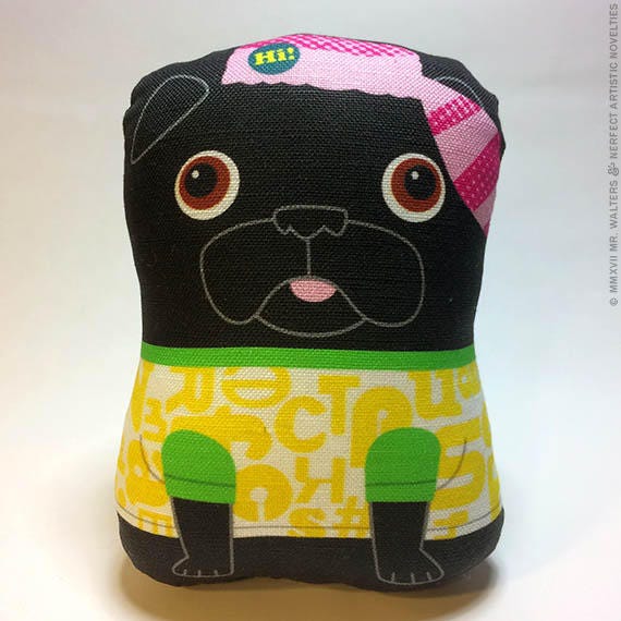 Little Buddy - Small Pug Plush “ - Etsy