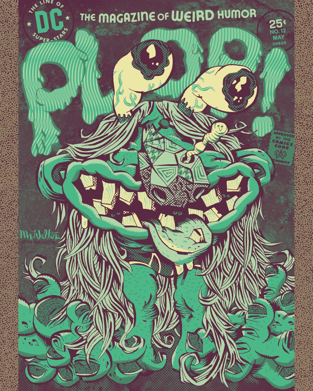 Plop! 12 Cover Recreation – Art Print - Etsy