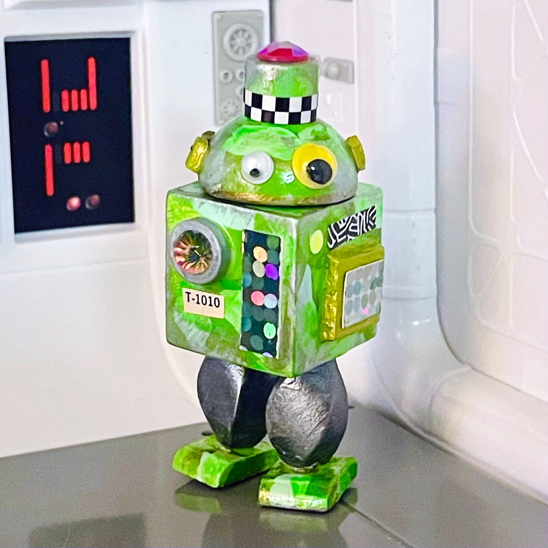 Utility ’bot 6 – Artist-made Figure - Etsy