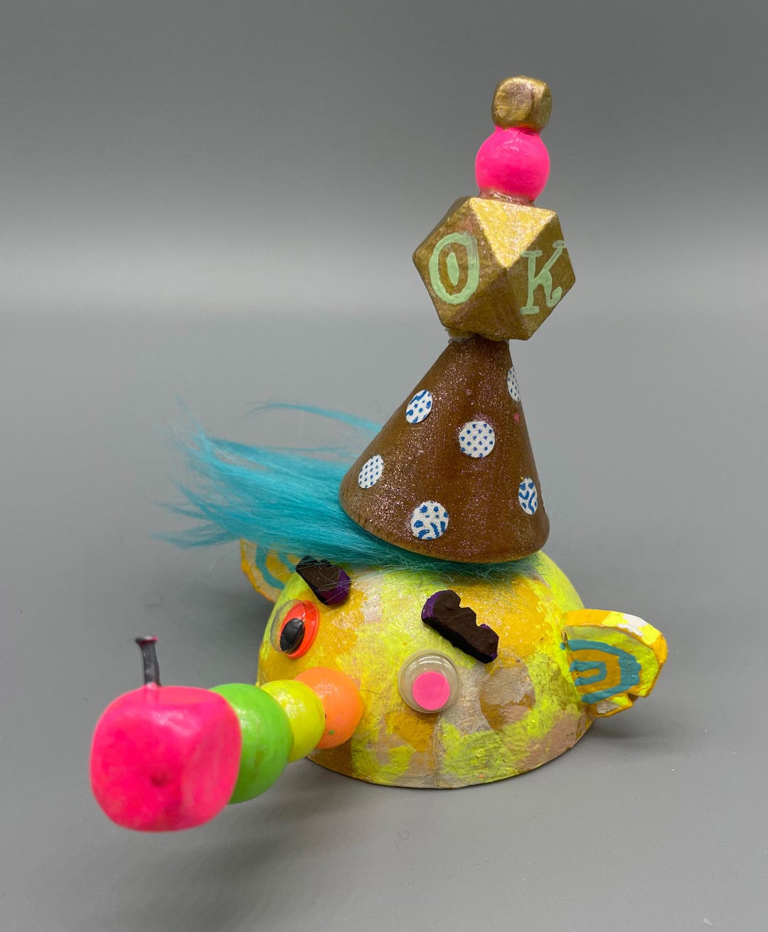 The Unknowable Bloober - Peeking Character Wooden Sculpture - Etsy