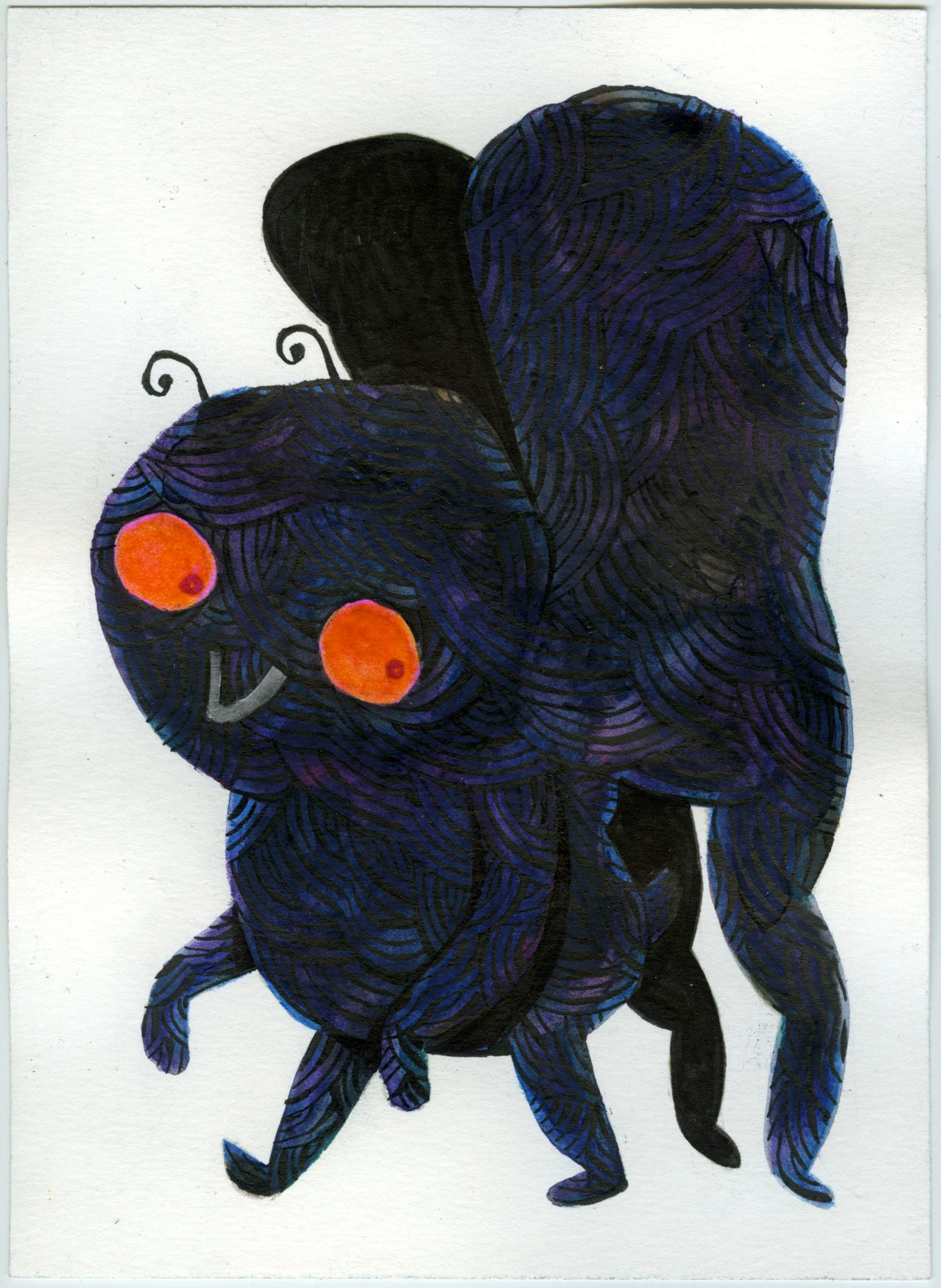 Mothman Original Artwork - Etsy
