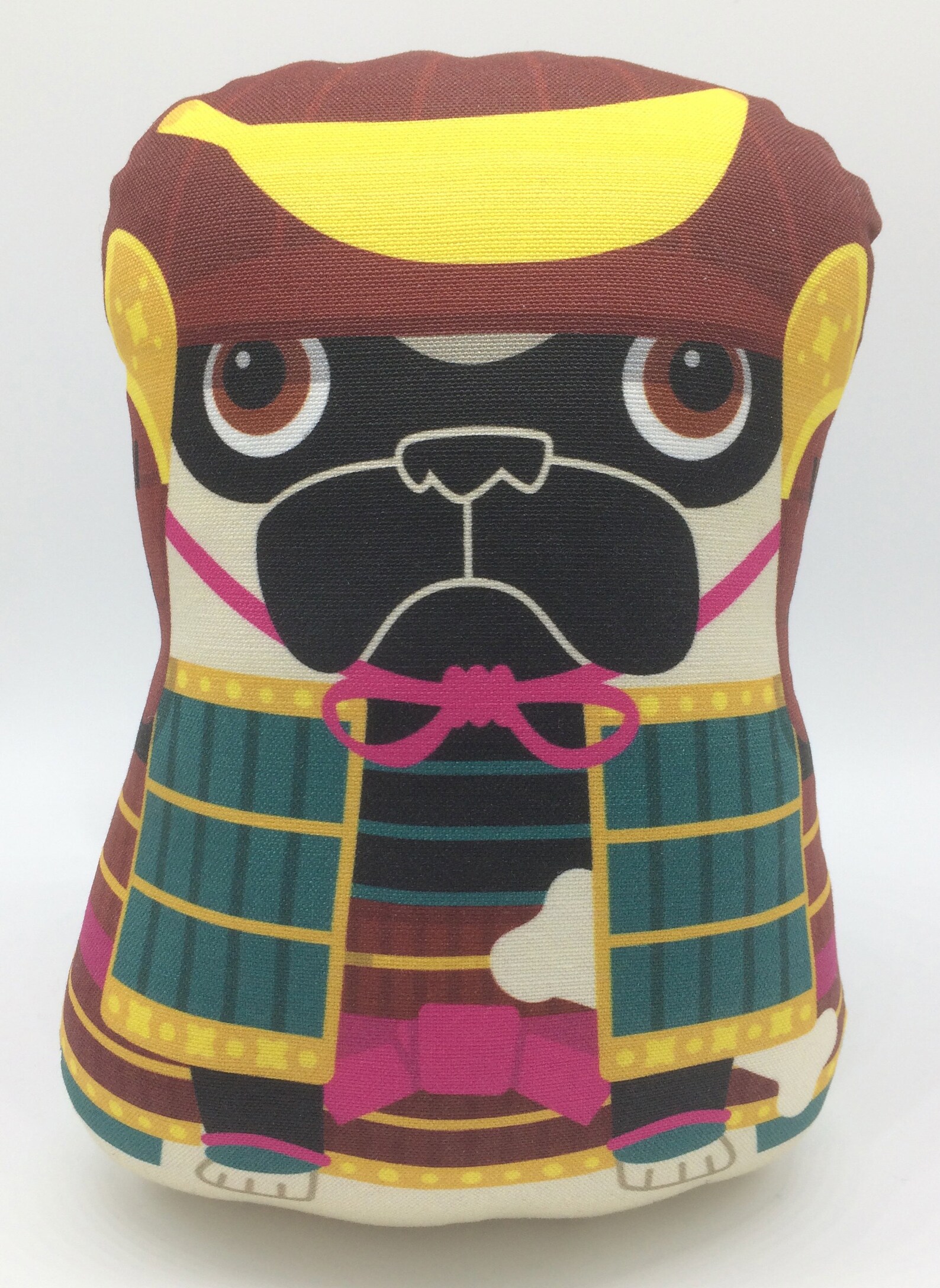 Samurai Large Pug Plush - Etsy