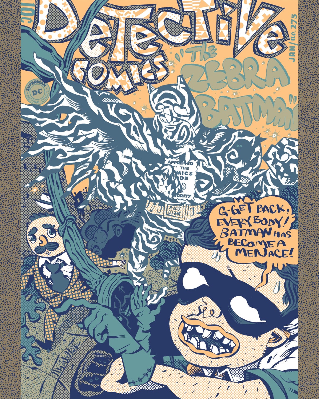 Detective Comics 275 Cover Recreation – Art Print - Etsy