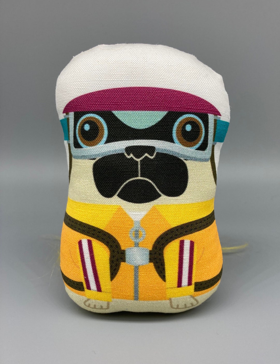 Pug With a Jet-pack Plush - Etsy