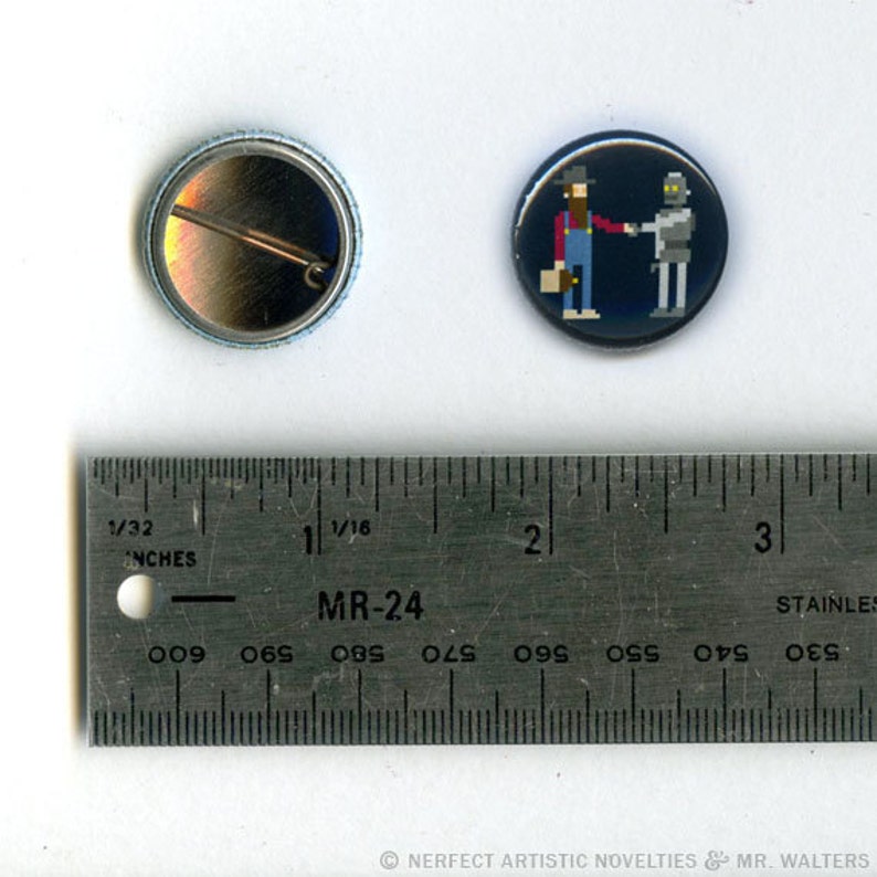 Hillbilly-robot Alliance 1" Pin-back Button - Etsy