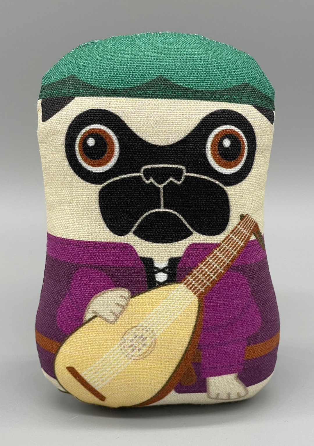 Medieval Minstrel - Small Pug Plush “ - Etsy